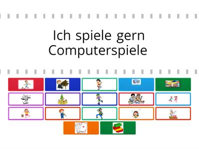 Was machst du gern - Unterrichtsmaterialien