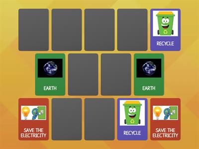 juego Cuidado del planeta - Recursos didácticos