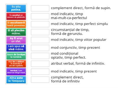 Moduri si timpuri - Resurse didactice