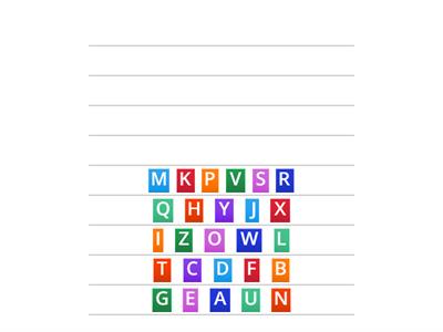 Wordwall alphabet - Teaching resources