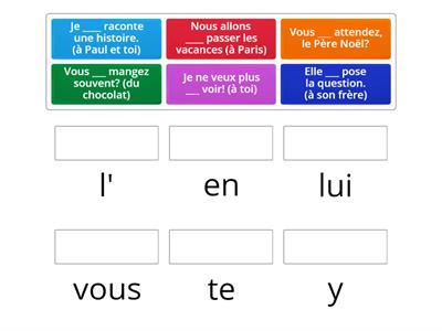 Pronoms coi cod - Teaching resources