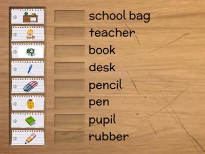 School Objects wordwall - Teaching resources