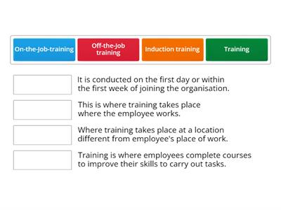 Behavioural training - Teaching resources