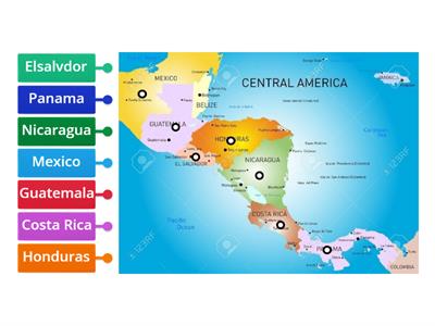 North america map puzzle - Teaching resources