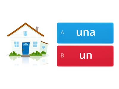 Artículos un una unos unas - Recursos didácticos