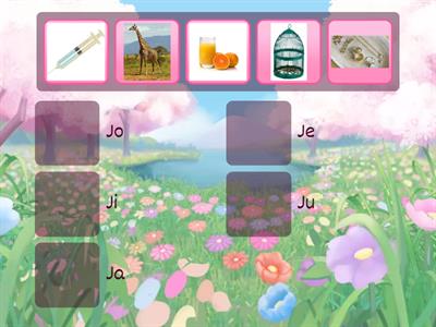 Sílabas ja je ji jo ju - Recursos didácticos