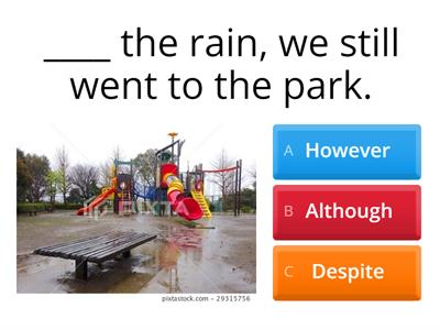 Although - Teaching resources