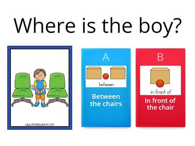 Next to in front of between across from - Recursos de ensino