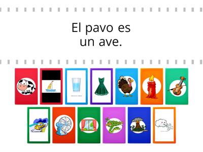 Juego de lectura con la letra v - Recursos didácticos