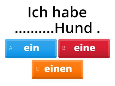 Bestimmte und unbestimmte artikel - Unterrichtsmaterialien