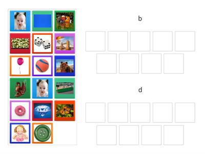 B and d difference - Teaching resources