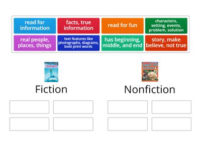 Fiction and nonfiction games - Teaching resources