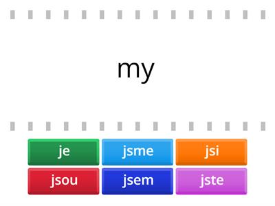 Sloveso být - Výukové zdroje