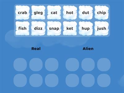 Phonics Real alien - Teaching resources