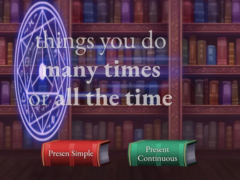 FF4. Unit 1. Presen Simple vs Present Continuous - True or false