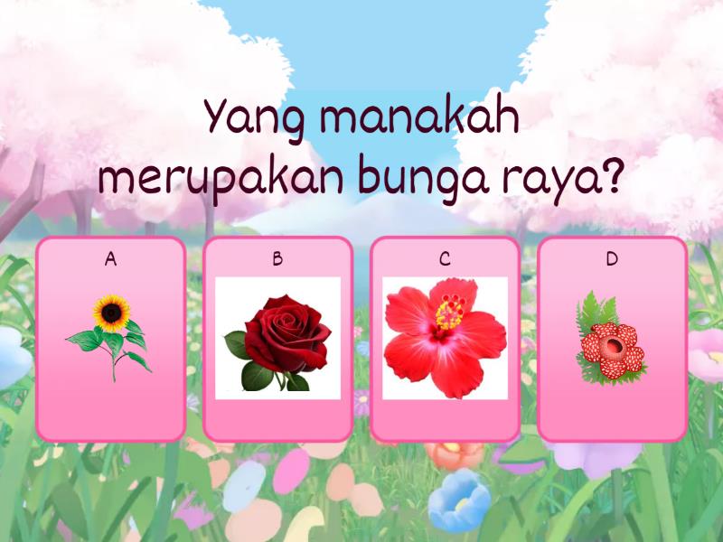 IDENTITI NEGARA (BUNGA KEBANGSAAN) - Quiz