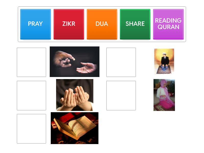 HOW TO THANKS TO ALLAH - Match up