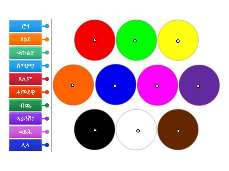 Level 3: Basic colors in Tigrigna/Farger på tigrinja . . .(Paulos ...