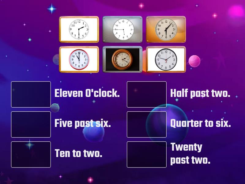 TIME MATCHING - Match up