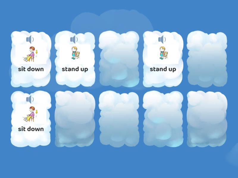instructions - Matching pairs