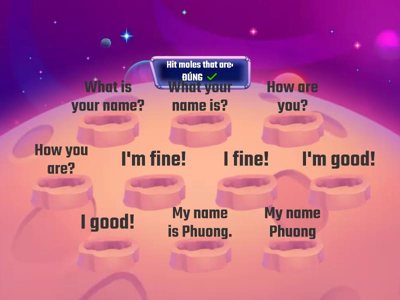 Hello - Whack-a-mole