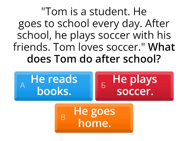 Placement Test A1. Reading. Adults - Quiz
