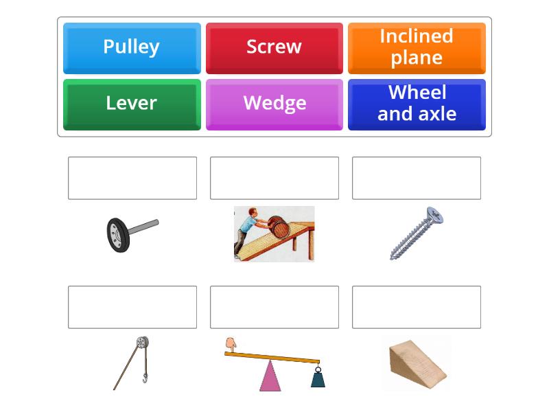 Simple machines I - Match up