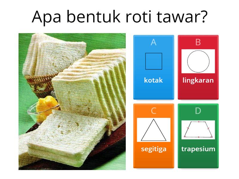 Mengenal bentuk geometri - Quiz