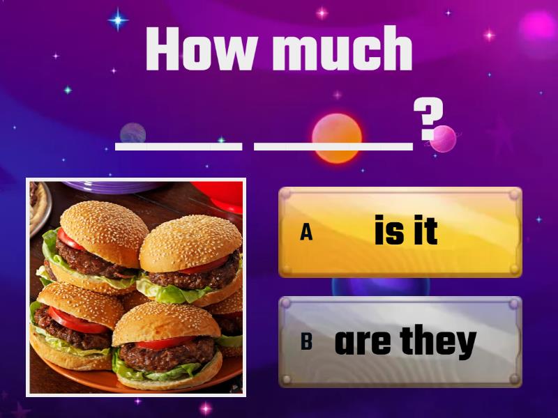 How much is it?/How much are they? - Вікторина