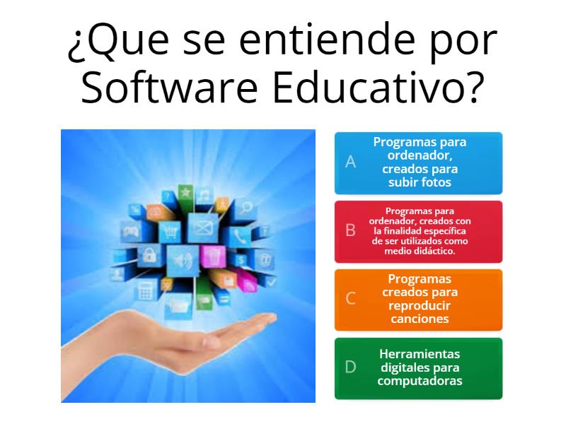 Tipos de software educativos - Cuestionario