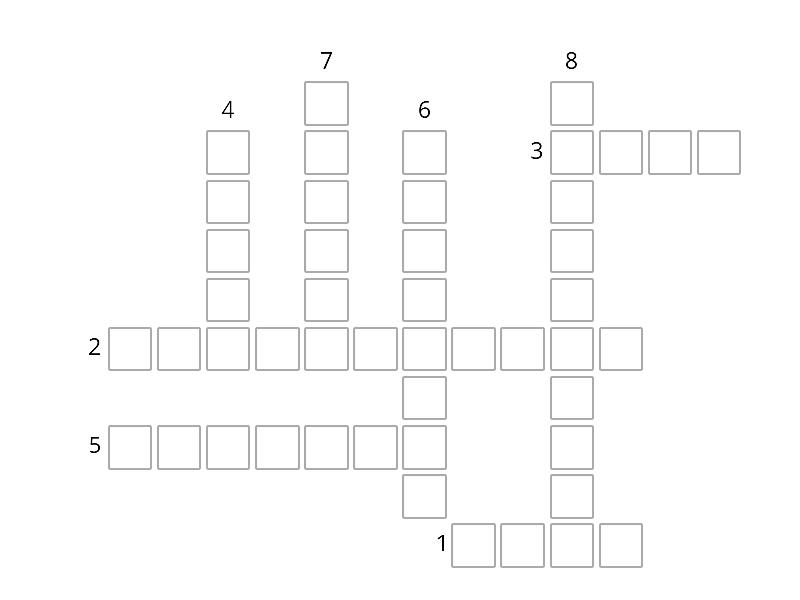 MATRICES 3x3 - Crossword