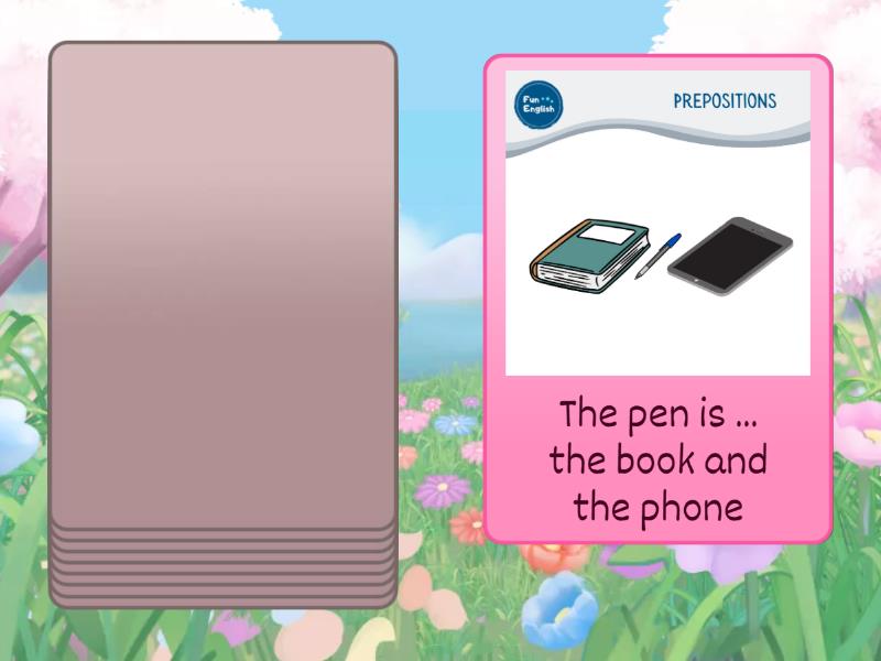 Prepositions of Place - Speaking cards