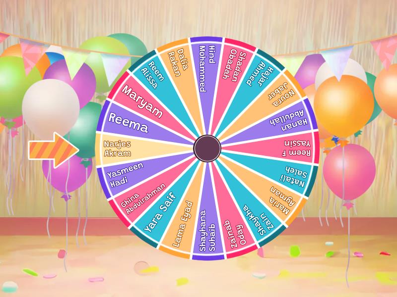 Wheel of Luck - Random wheel