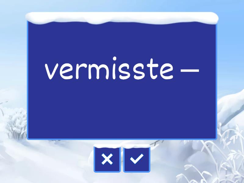 Barnaul_Präteritum_Infinitive nennen - Flash cards