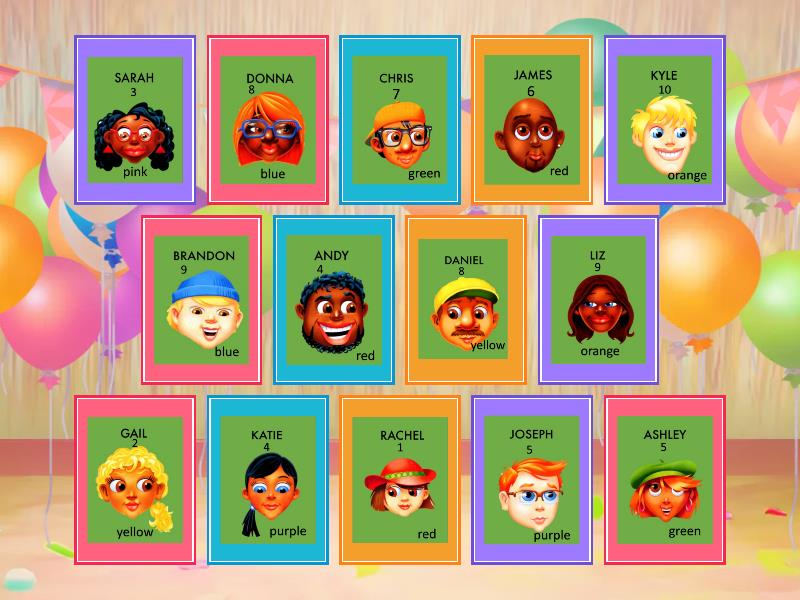 Guess Who? - Flip tiles