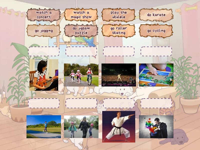 Book 4A Unit 1 - Match up