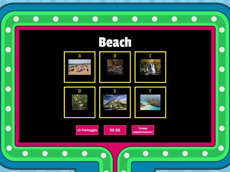 landscape - Gameshow quiz