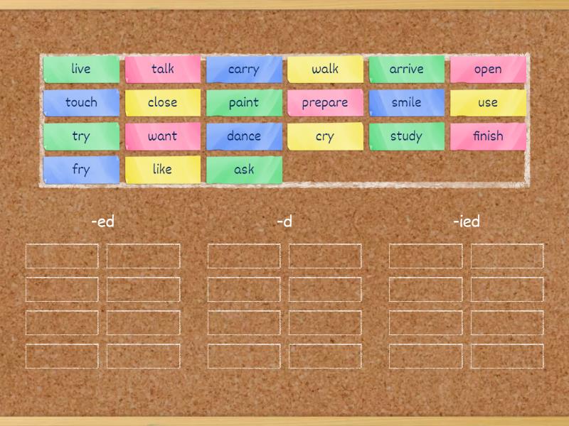 ED rules - Group sort