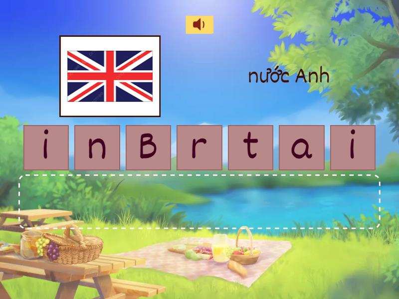 E4 - MY FRIENDS - Tên một số quốc gia. - Anagram