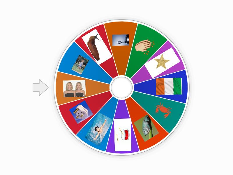 CCVC words (senior infants- sounds like phonics B) - Spin the wheel