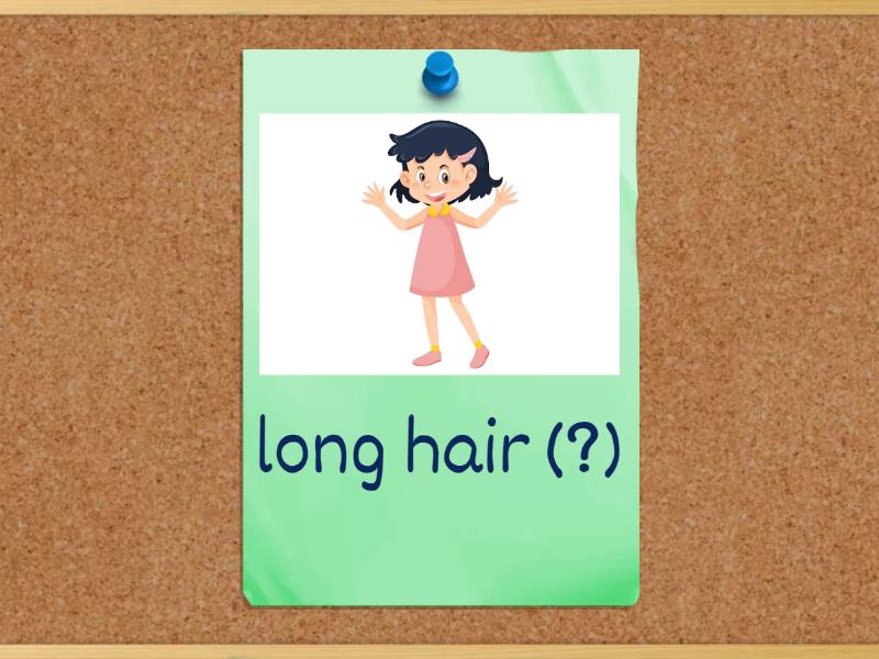 appearance (to be/ have got) - Flash cards