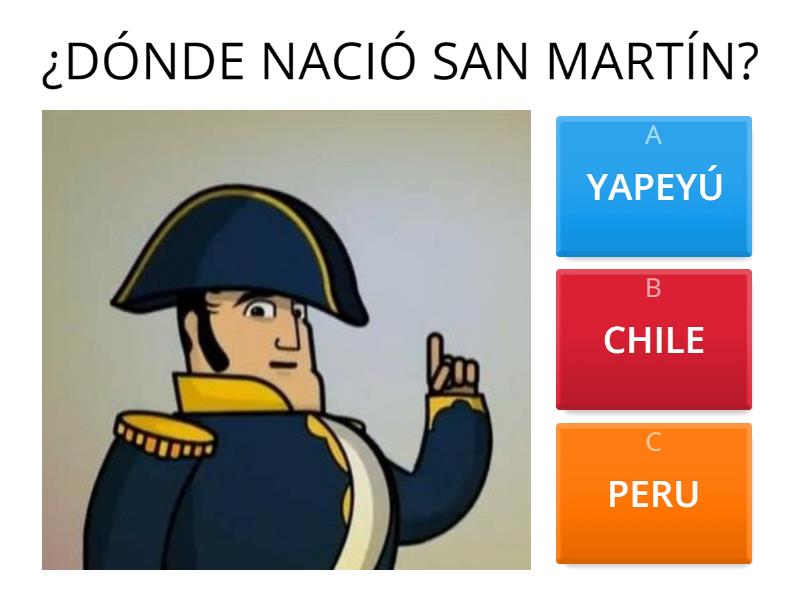 San Martin - Quiz