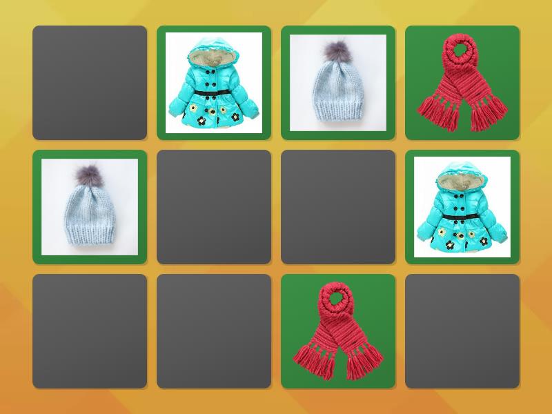 WINTER CLOTHES - Matching pairs