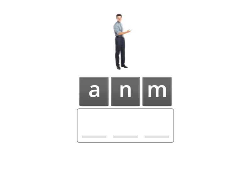 CVC words - Anagrama