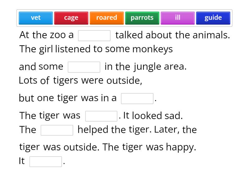 AS2 Unit 10 Reading. - Complete the sentence