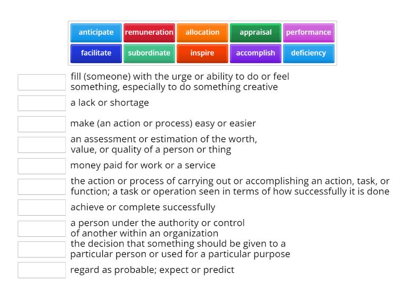 Text 5_Task 1_"MANAGERIAL FUNCTIONS" - Match up