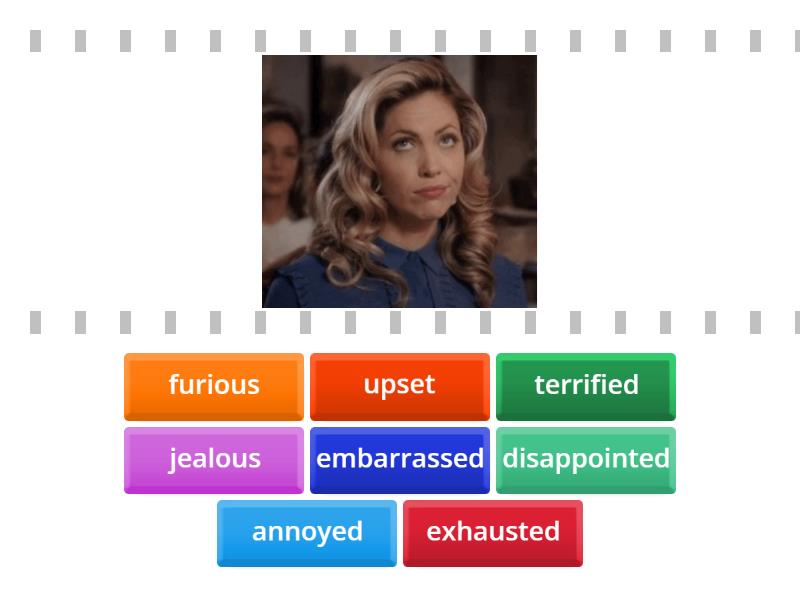 feelings gg4 unit 8 2p - Find the match