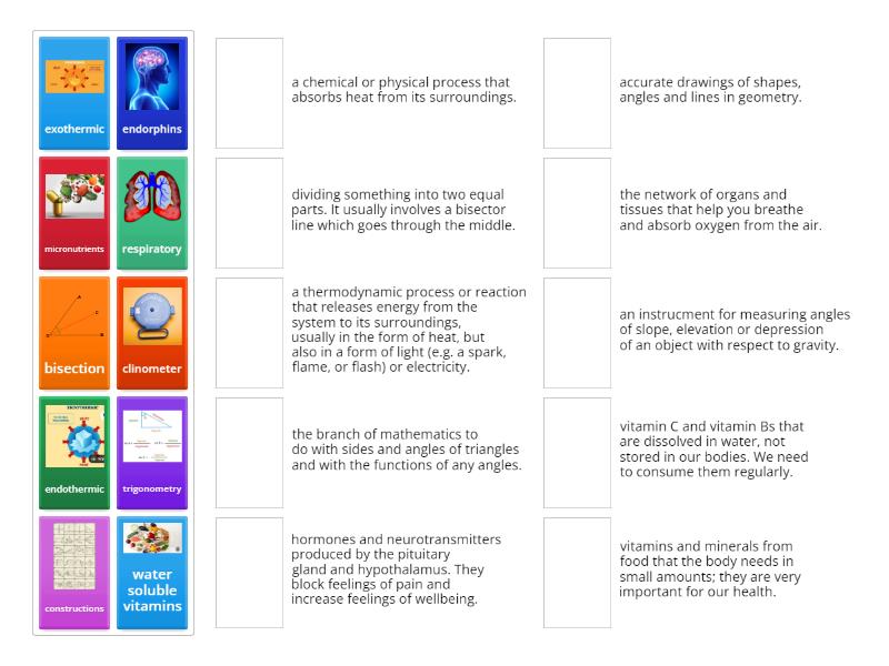 10.2 Key Words - Match up