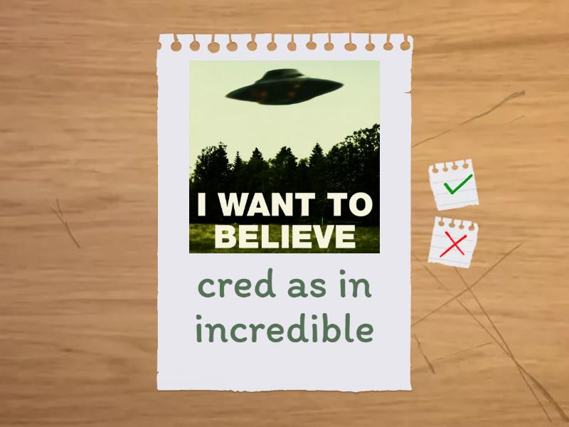 Affixes and Roots Game Fruit - Flash cards