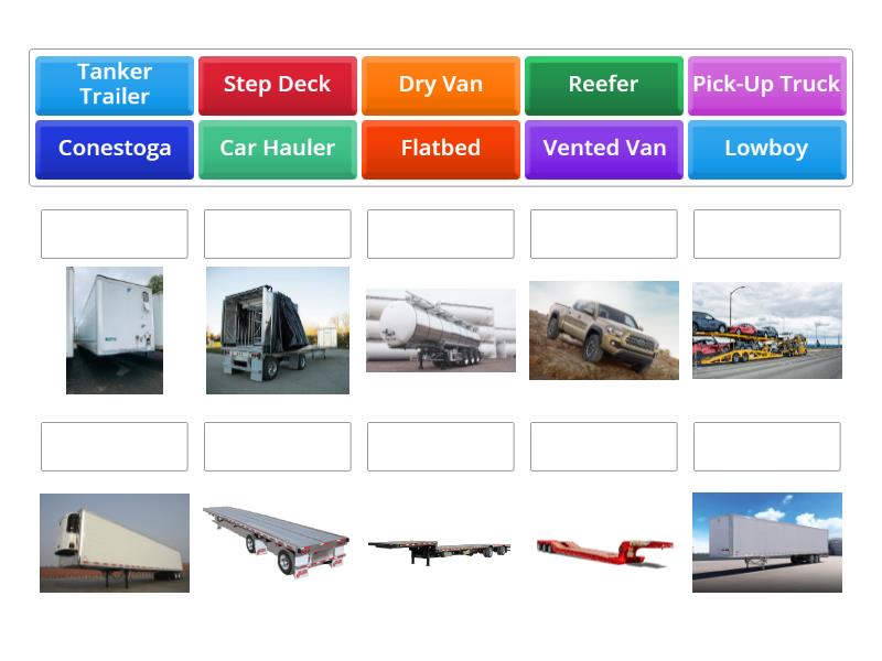 Names of the trailers - Match up